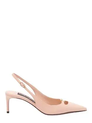 DOLCE & GABBANA Dolce & Gabbana Slingback Capris With Embellished Detail