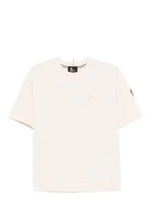 Moncler Logo Cotton T-shirt - Multicolor