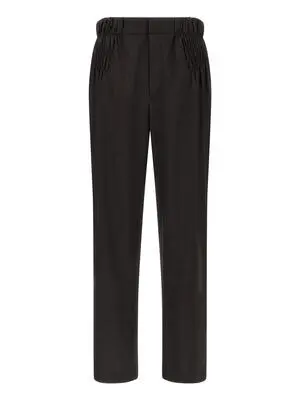 KIKO KOSTADINOV Minna Wool Trousers - Brown
