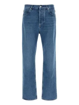 Bottega Veneta Straight Leg Denim Jeans - Blue