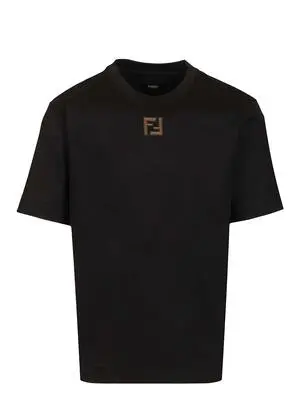 Fendi Regular-fit T-shirt - Black
