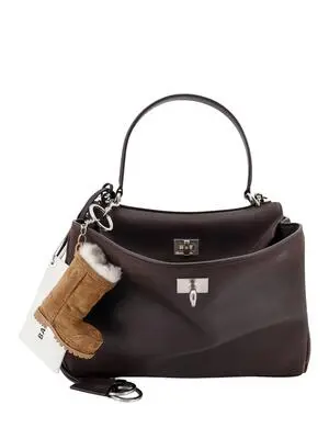 Balenciaga Balenciaga Rodeo S Leather Crossbody Bag Multicolor