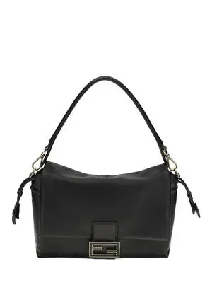 Fendi Mamma Baguette Shoulder Bag - Black