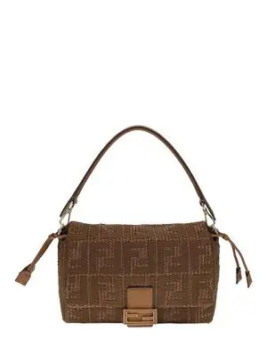 Fendi Mamma Baguette Shoulder Bag - Brown