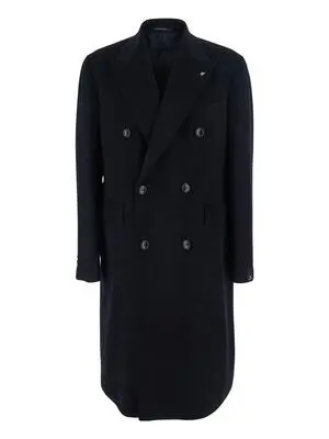 Tagliatore TAGLIATORE "Londra" Double-Breasted Wool Coat Multicolor