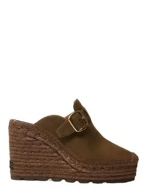 Stella McCartney Suede Gaia Clogs - Multicolor