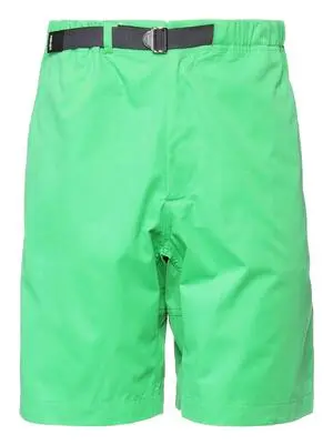 Kenzo Cotton Belted Shorts - Green