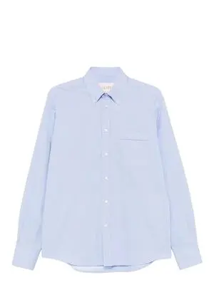 Valentino Garavani Vlogo Signature` Long Sleeve Oxford Shirt - Multicolor