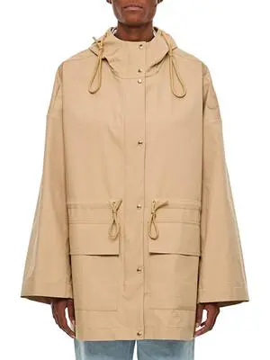 Moncler MONCLER Gaillon Hooded Parka In Cotton Multicolor