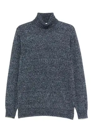 Brunello Cucinelli Alpaca Turtleneck Sweater - Multicolor