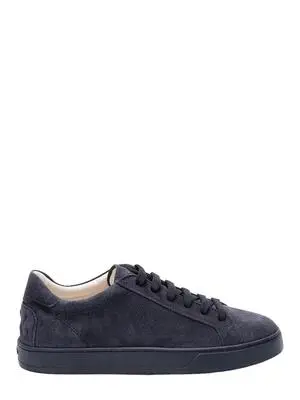 TOD'S Suede Lace-up Sneakers - Multicolor