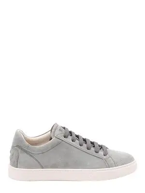 TOD'S TOD'S Suede Lace-Up Sneakers Multicolor