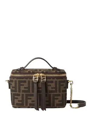 Fendi Ff Jacquard Vanity Crossbody Bag - Multicolor