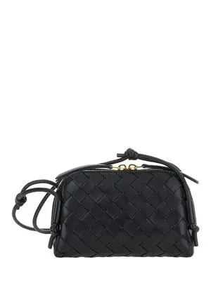 Bottega Veneta Intrecciato Leather Crossbody Bag - Multicolor