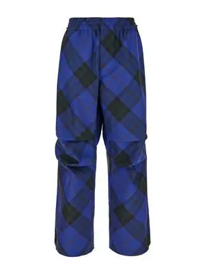 Burberry Checked Trousers - Multicolor