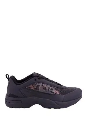Stone Island Lace-up Sneakers - Black
