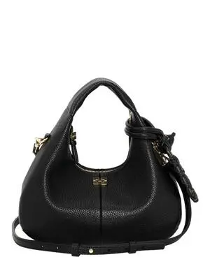 GANNI Textured Mini Hobo Bag - Multicolor