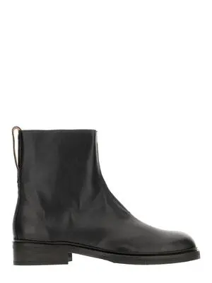 Our Legacy Leather Ankle Boots - Multicolor