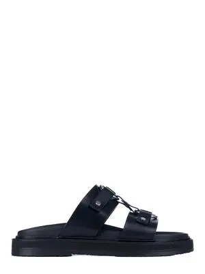 Celine Mules With Chain Link Detailing - Multicolor