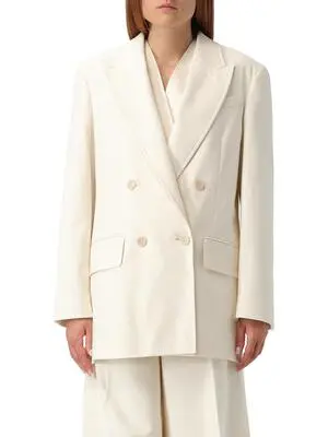 Max Mara Double Breasted Jacket - White