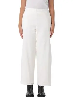 Max Mara Knit Jersey Pants - White