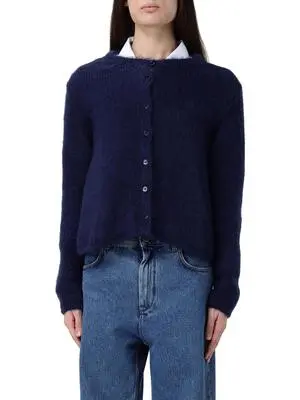 Loewe Mohair Blend Button-up Cardigan - Blue