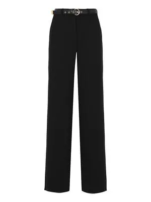 Max Mara Tailored Triacetate Blend Pants - Black