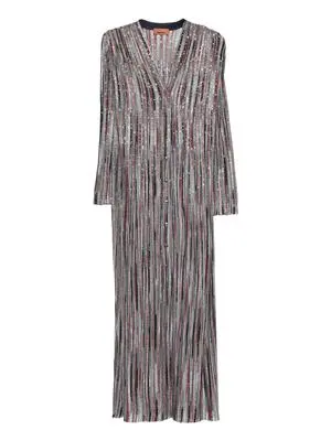 Missoni Striped Long Cardigan - Multicolor