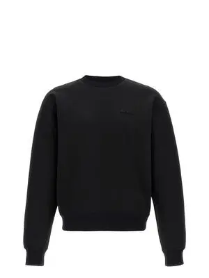 Mackage Julian Crewneck Sweatshirt With Embossed Logo - Black
