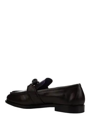 Bottega Veneta Leather Loafers With Knot Detail - Multicolor