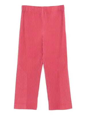 Issey Miyake HOMME PLISSÉ ISSEY MIYAKE Pleated Wide-Leg Trousers Multicolor