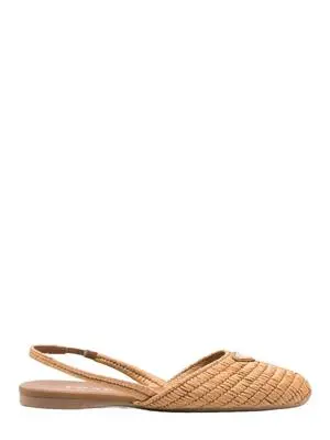 Prada Woven Ballet Flats - Multicolor