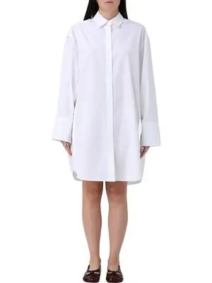 Loewe Cotton Shirt Dress - White