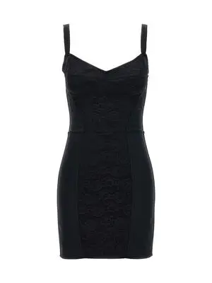 Dolce & Gabbana Essential' Corsetry Petticoat Dress - Black