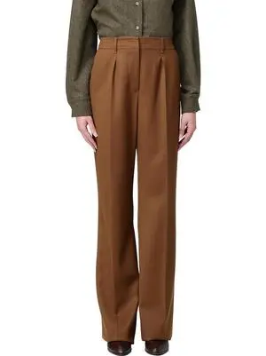 Max Mara Tailored Wide Leg Trousers - Brown