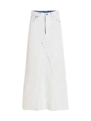 MAISON MARGIELA Maison Margiela Bianchetto Denim Skirt