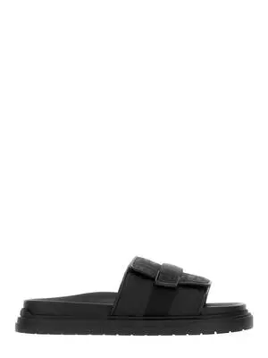 Fendi Embossed Logo Slip On Slippers - Multicolor