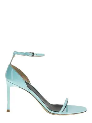 TOM FORD TOM FORD Vertigo Patent Leather Stiletto Sandals Blue