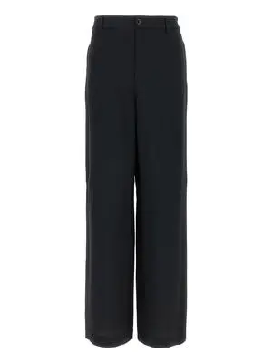 Moschino Acetate Blend Trousers - Black