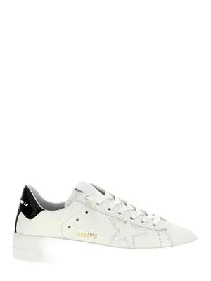 GOLDEN GOOSE GOLDEN GOOSE Pure Star Leather Sneakers Black