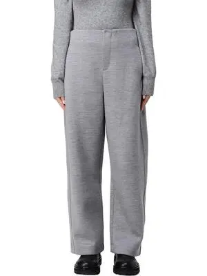 Max Mara Max Mara Tailored Wool Blend Trousers Gray