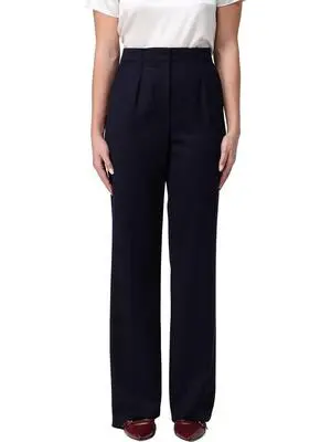 Max Mara Max Mara Tailored Wide Leg Pants Blue