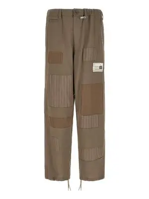 MIHARA YASUHIRO Maison Mihara Yasuhiro Repaired Wool Wide-Leg Trousers