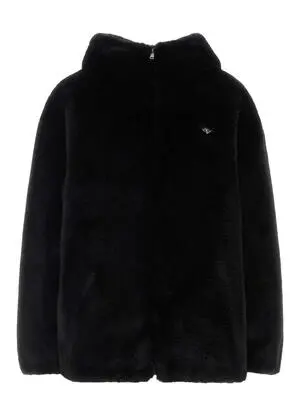 Prada Fur Coat - Black
