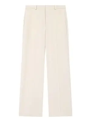 Isabel Marant Étoile Neonda Flowing Crepe Pleated Suit Pants - Multicolor