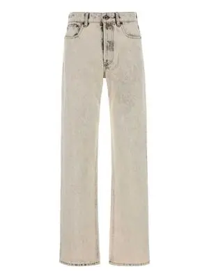 Miu Miu Wide Leg Pants - White