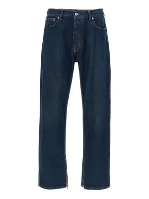 Off-White Arr Zip Skate Jeans - Blue