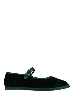 VIBI VENEZIA Mary Jane Ballet Flats - Green