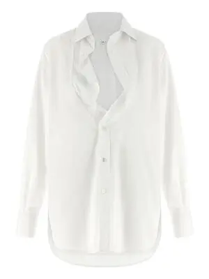MAISON MARGIELA Cotton Poplin Shirt - White