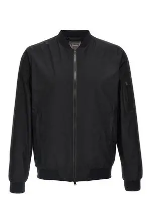 Herno Gore-tex Infinium Windstopper Bomber Jacket - Black